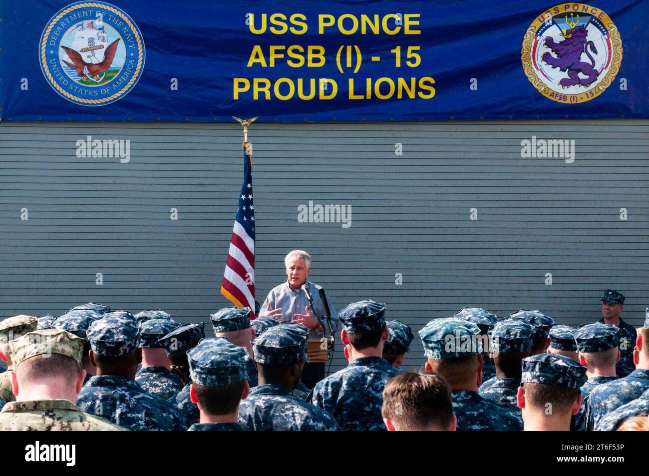 USS Ponce (AFSB(I) 15) 131206 Stock Photo - Alamy
