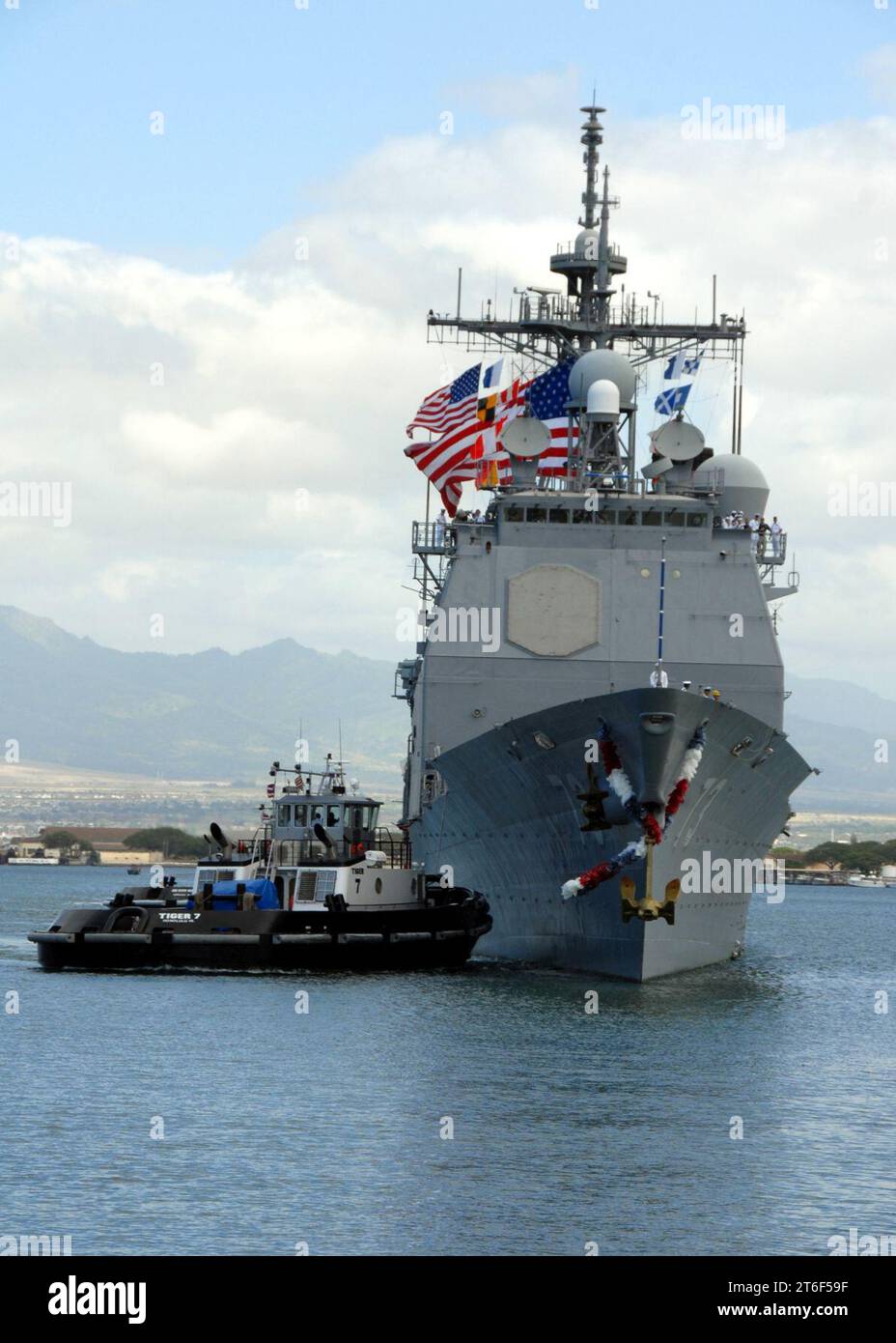 USS Port Royal Stock Photo - Alamy