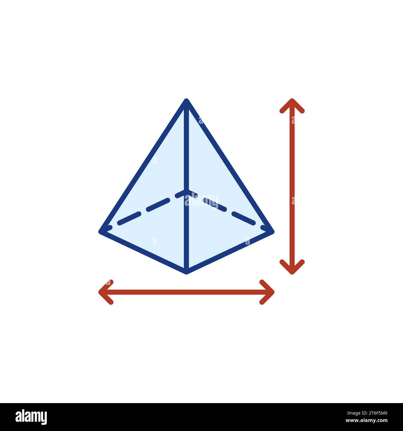 Pyramid dimensions hi-res stock photography and images - Alamy