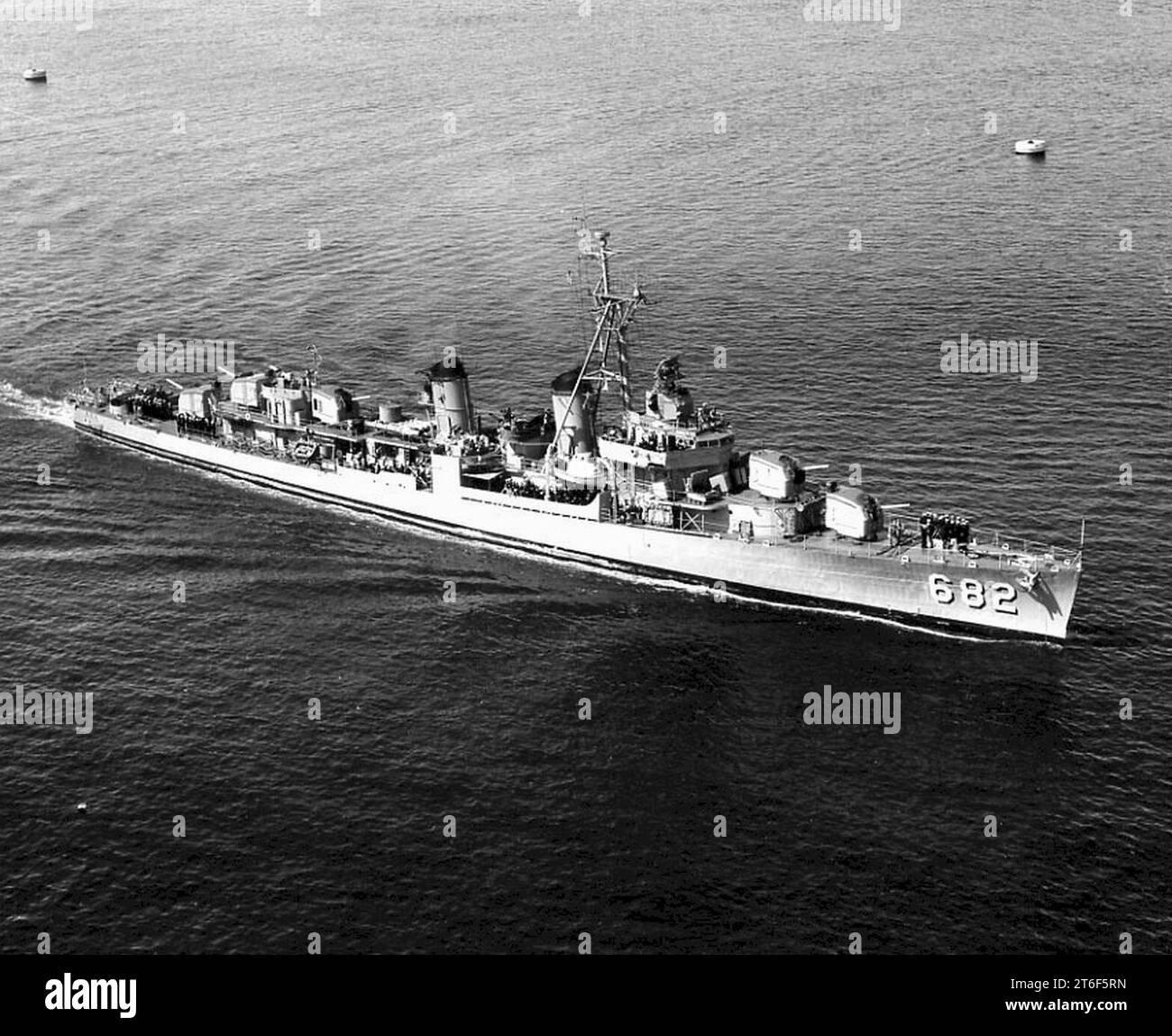 USS Porterfield (DD-682) in the early 1950s Stock Photo - Alamy