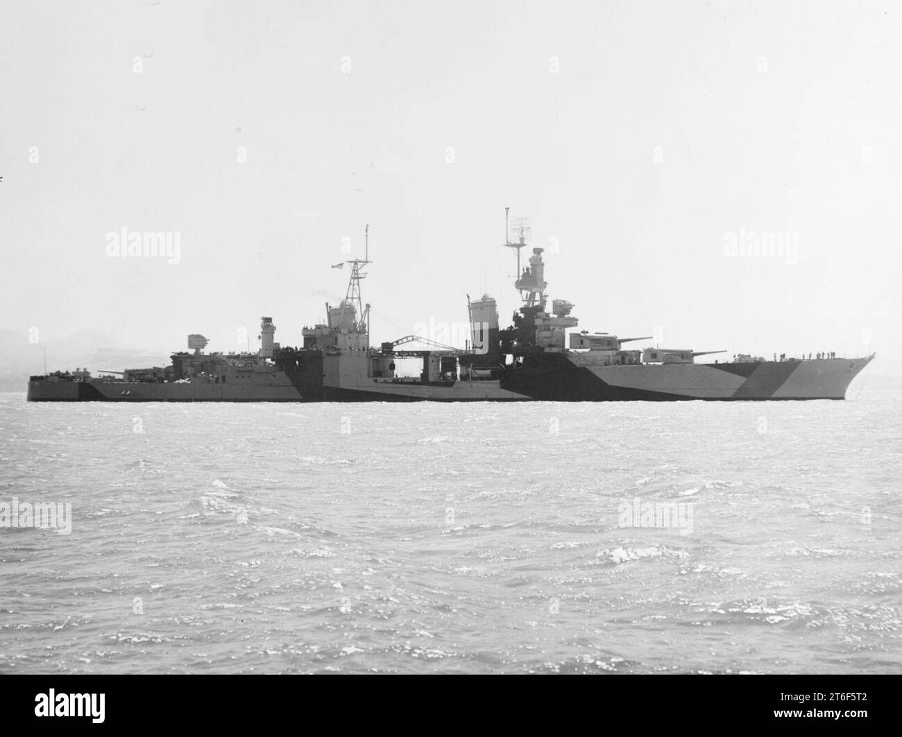 USS Portland (CA-33) off Mare Island on 30 July 1944 Stock Photo - Alamy