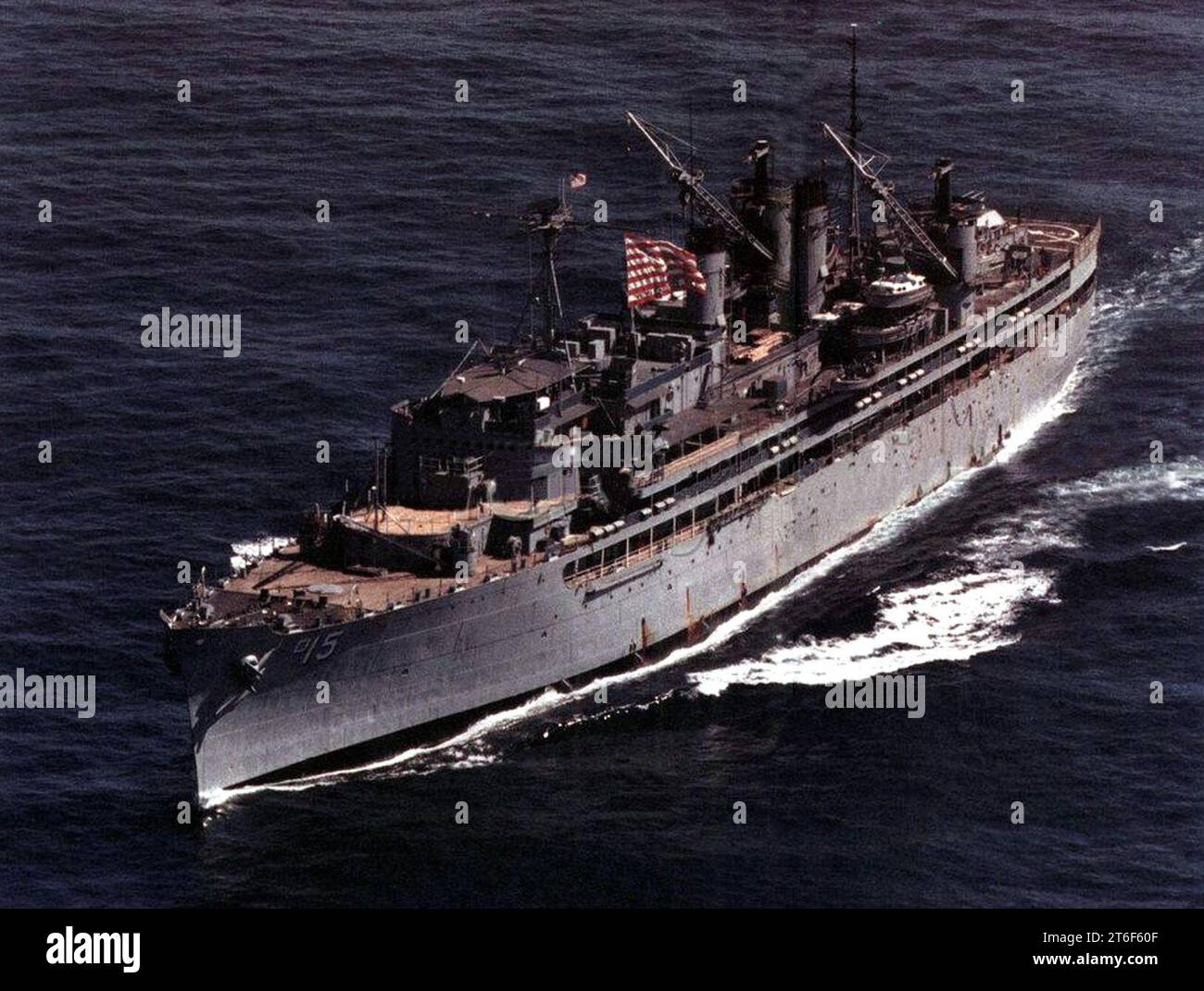 USS Prairie (AD-15) underway at sea in 1992 Stock Photo - Alamy