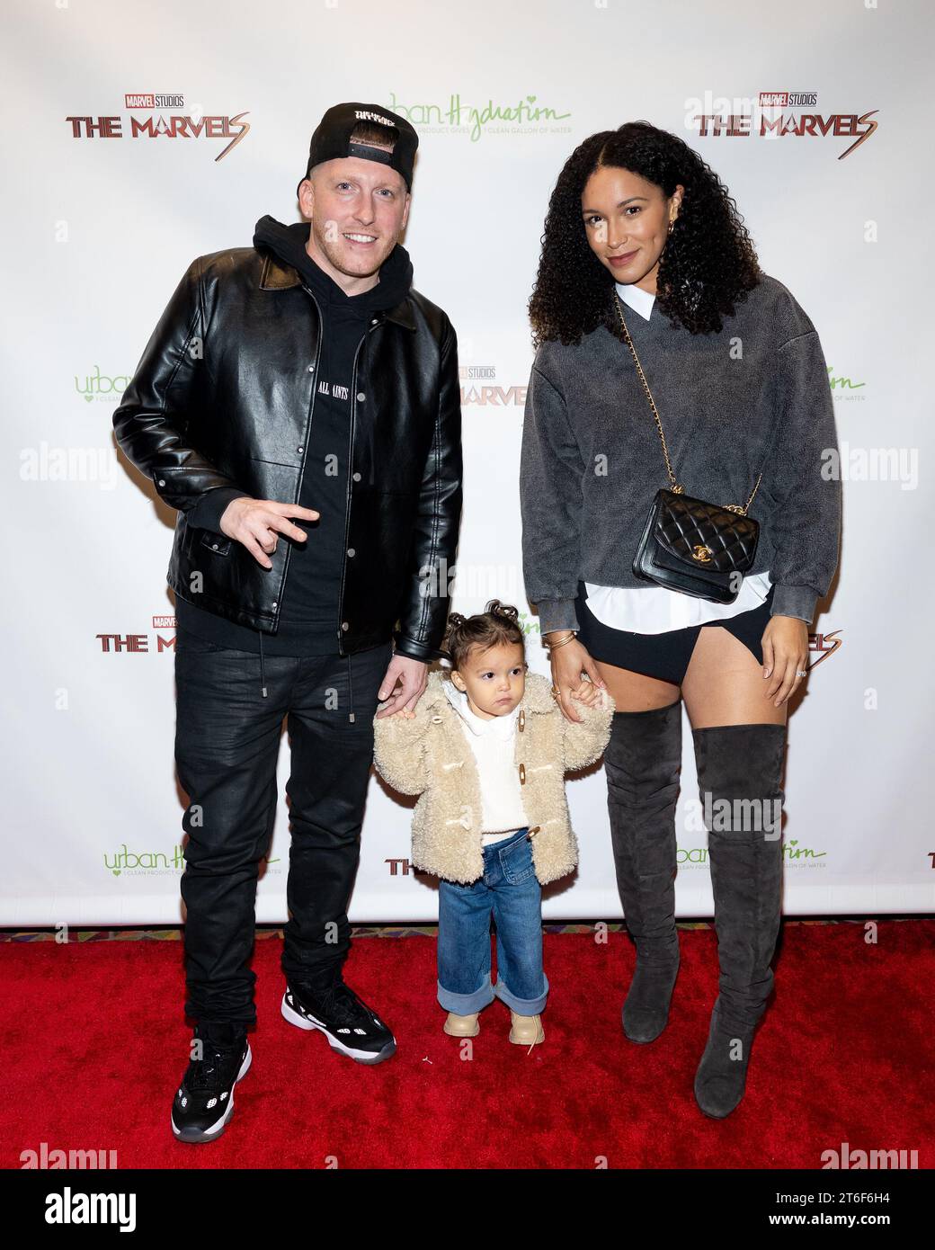New York, USA. 31st Oct, 2023. Dj Drewski and Sky Landish attend the ...