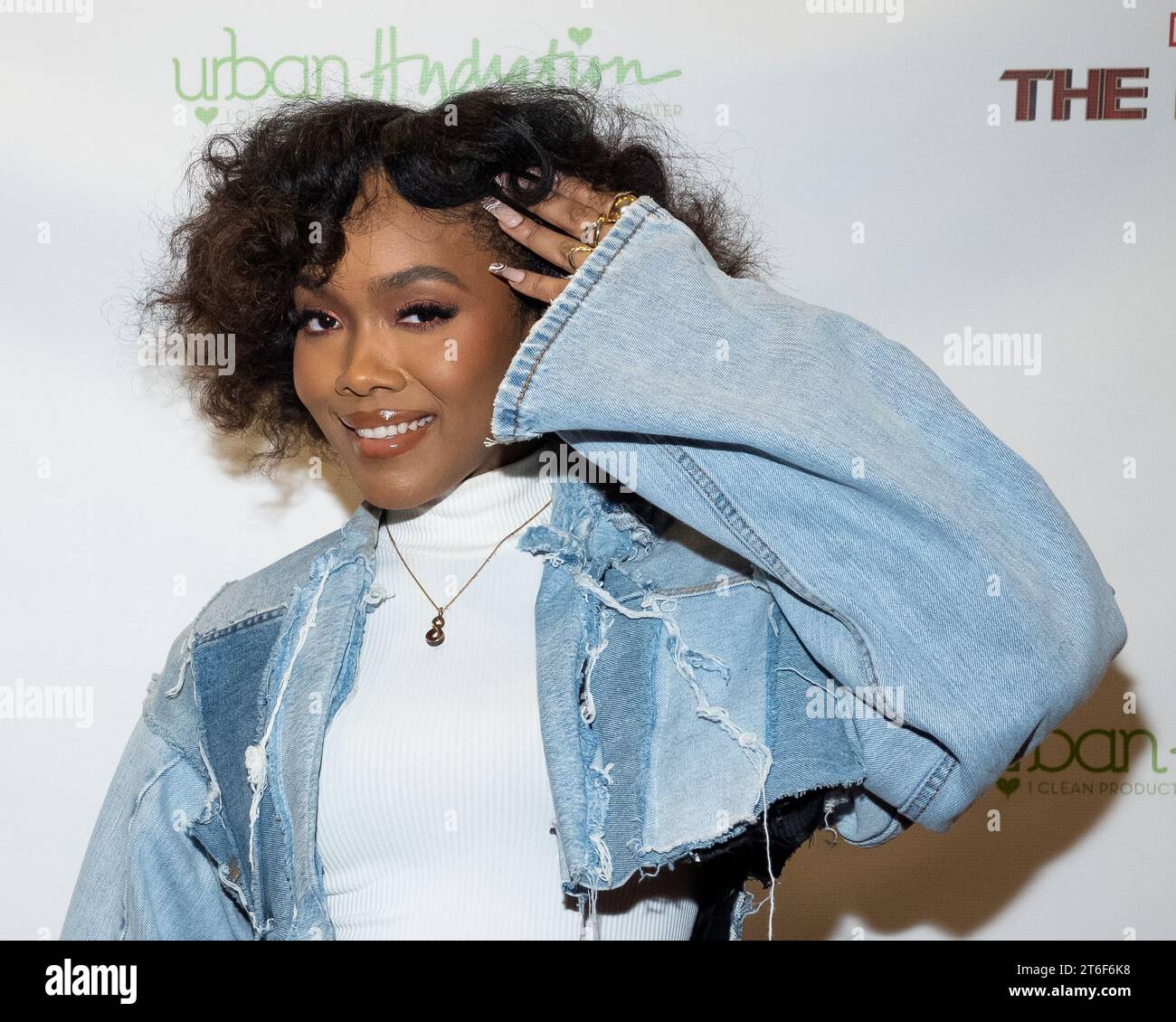 New York, USA. 31st Oct, 2023. Lellies Santiago attends the Urban Hydration Marvel private ...