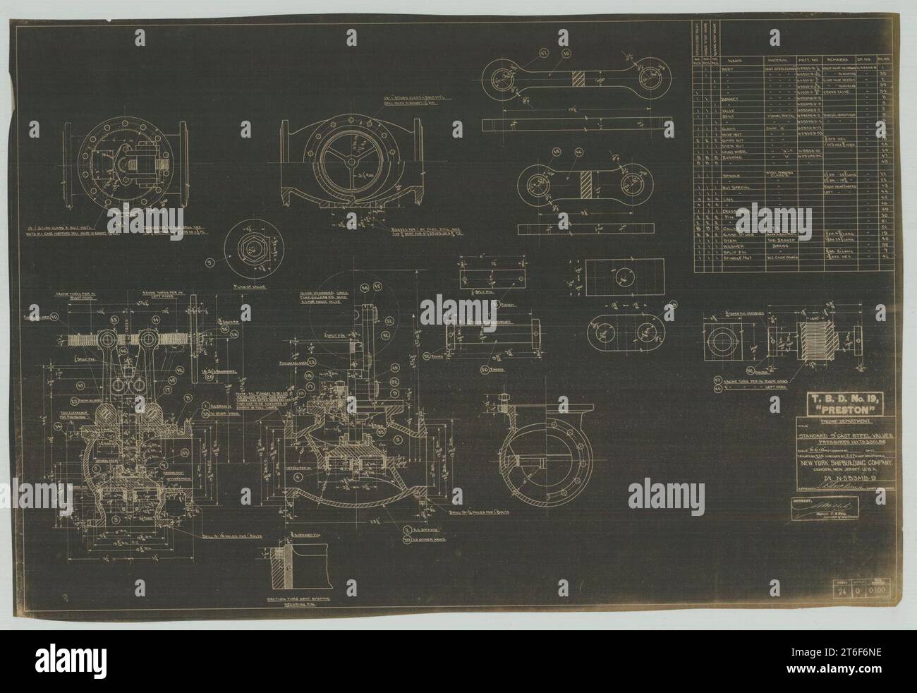 USS Preston (DD-19)- Standard 9'' Cast Steel Valves Pressures 101 to ...