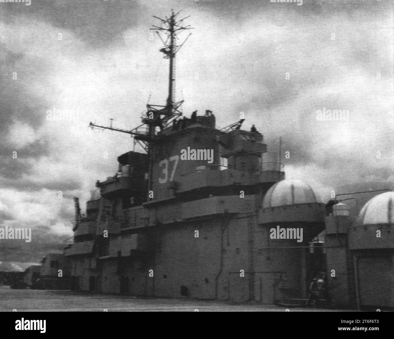 USS Princeton (CV-37) at Puget Sound in 1950 Stock Photo - Alamy
