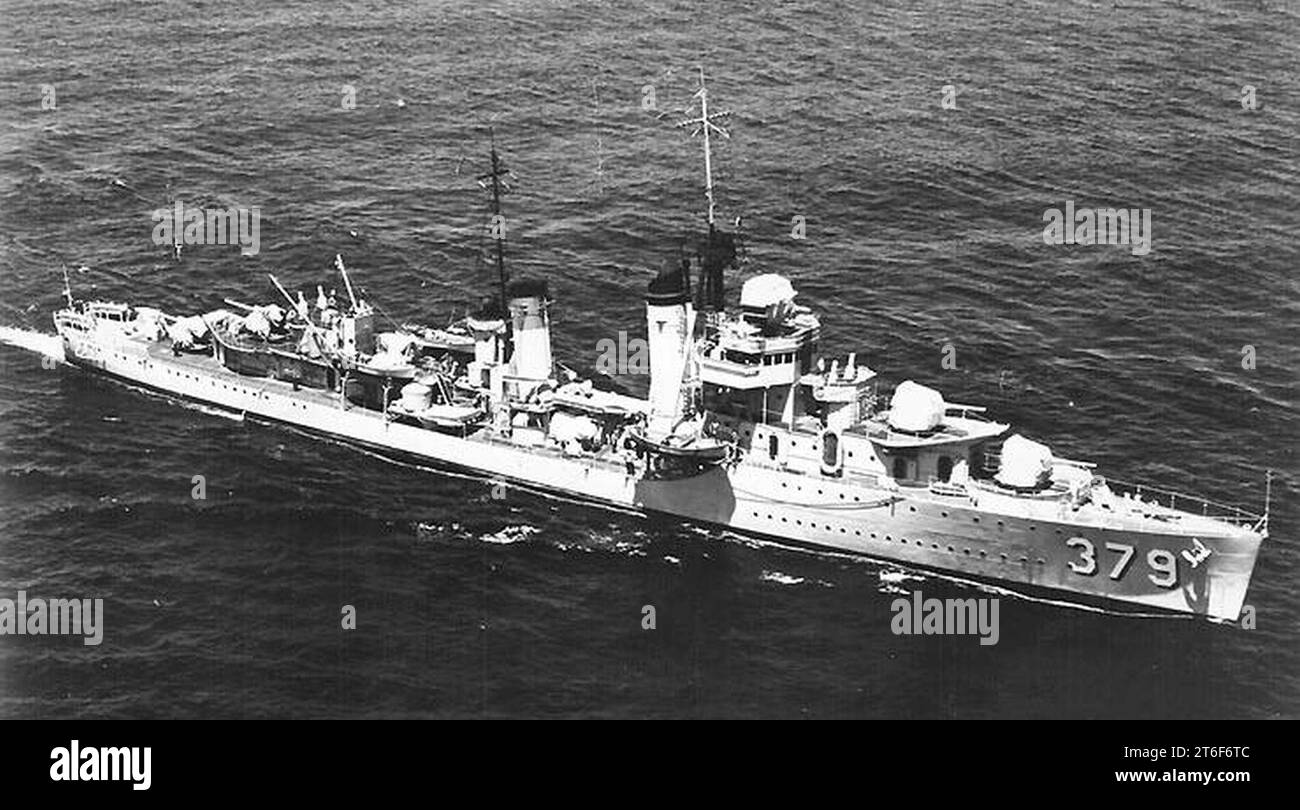 Uss Preston DD-379 Stock Photo - Alamy