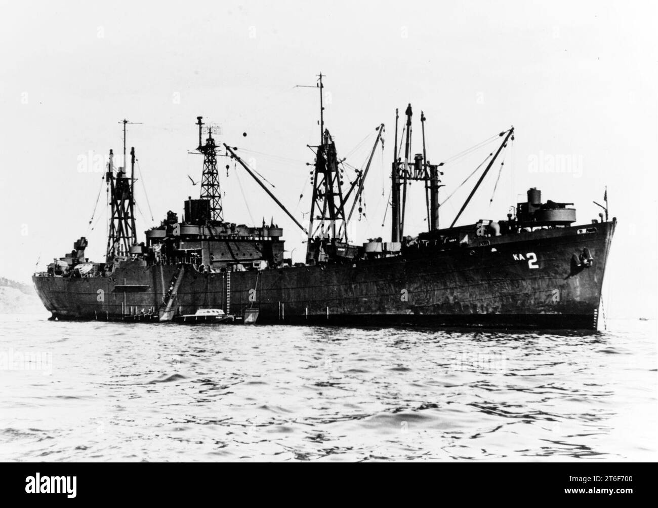 USS Procyon (AKA-2) at anchor off San Francisco, California (USA ...