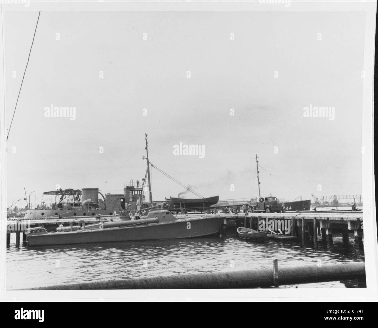 Fueling dock Black and White Stock Photos & Images - Alamy