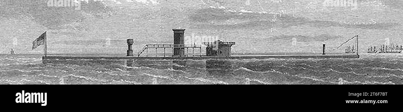 Uss Puritan 1864 Stock Photo - Alamy