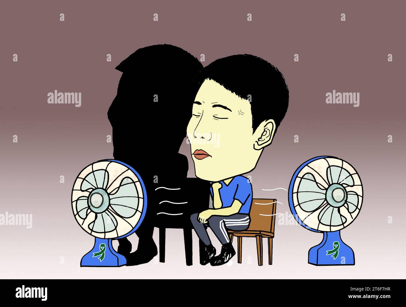 SHANGHAI, CHINA - NOVEMBER 10, 2023 - Comic Depression, anxiety ...
