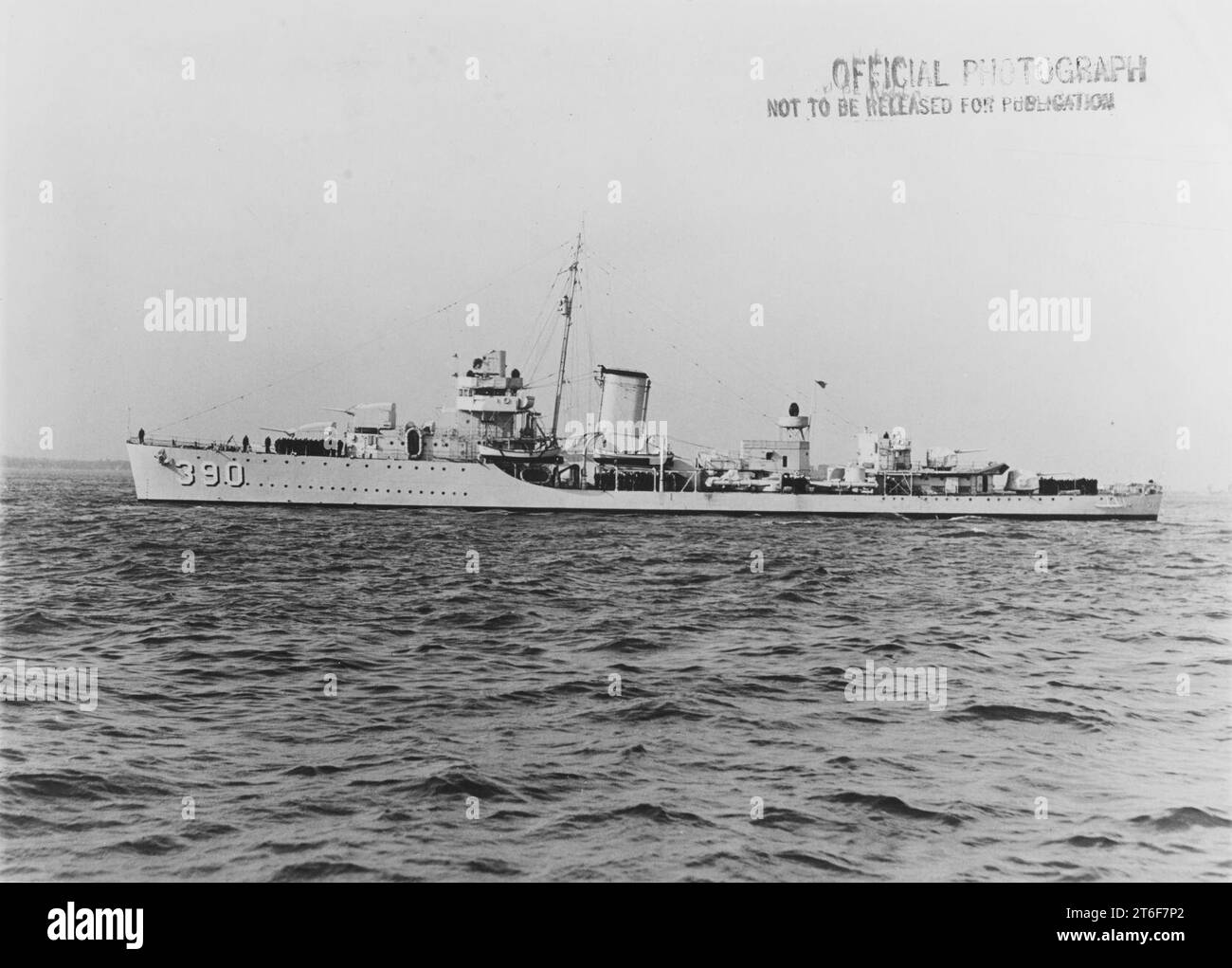 USS Ralph Talbot (DD-390) - 19 Stock Photo - Alamy