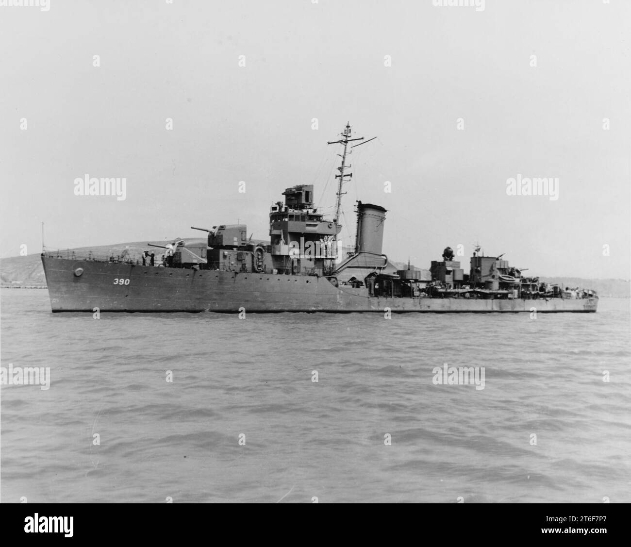 USS Ralph Talbot (DD-390) - 19 Stock Photo - Alamy