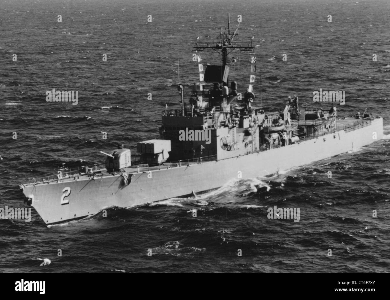 USS Ramsey (DEG-2) underway at sea on 26 August 1968 Stock Photo - Alamy