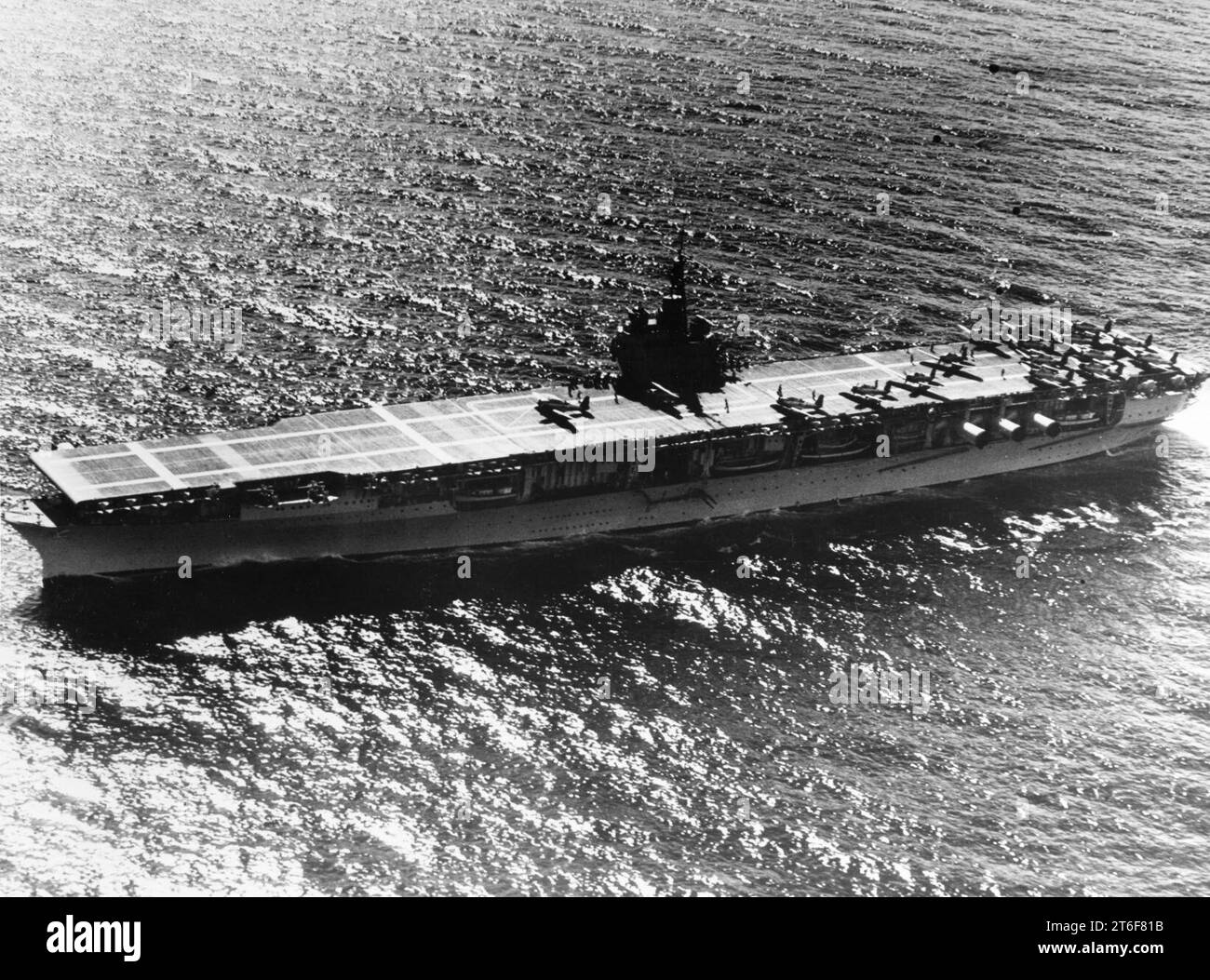 USS Ranger (CV-4) at sea on 10 November 1939 Stock Photo - Alamy