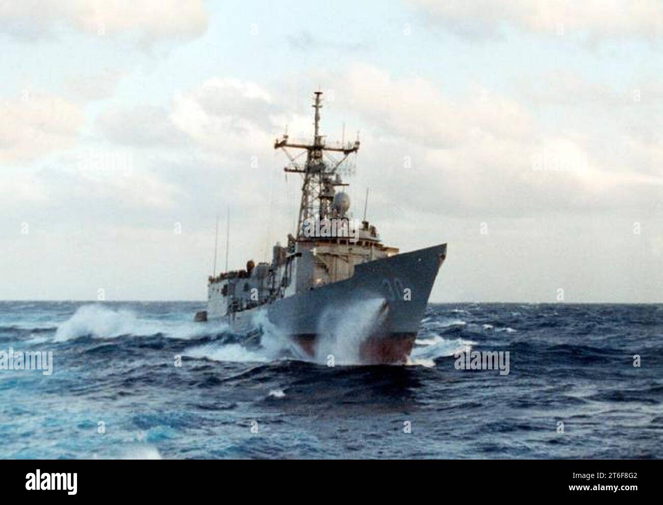 USS Reid FFG30 Underway Stock Photo - Alamy