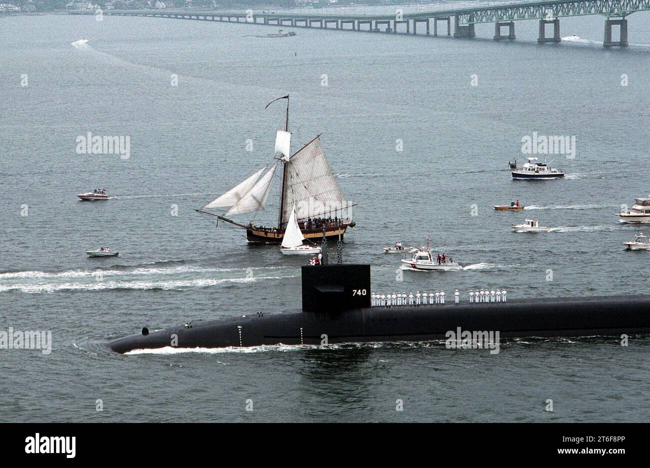 Uss rhode island ssbn 740 hi-res stock photography and images - Alamy