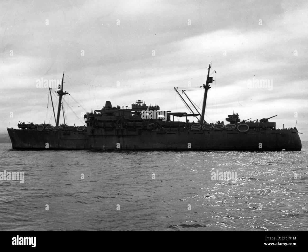 USS Rixey (APH-3) in October 1943 (USN 223434 Stock Photo - Alamy