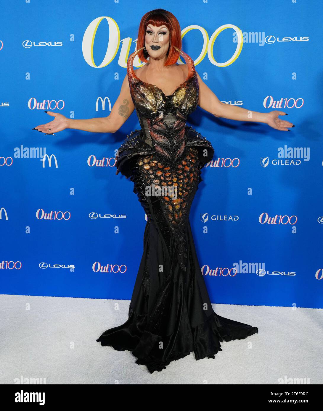 Los Angeles, USA. 09th Nov, 2023. Jimbo Insell arrives at The OUT100 ...