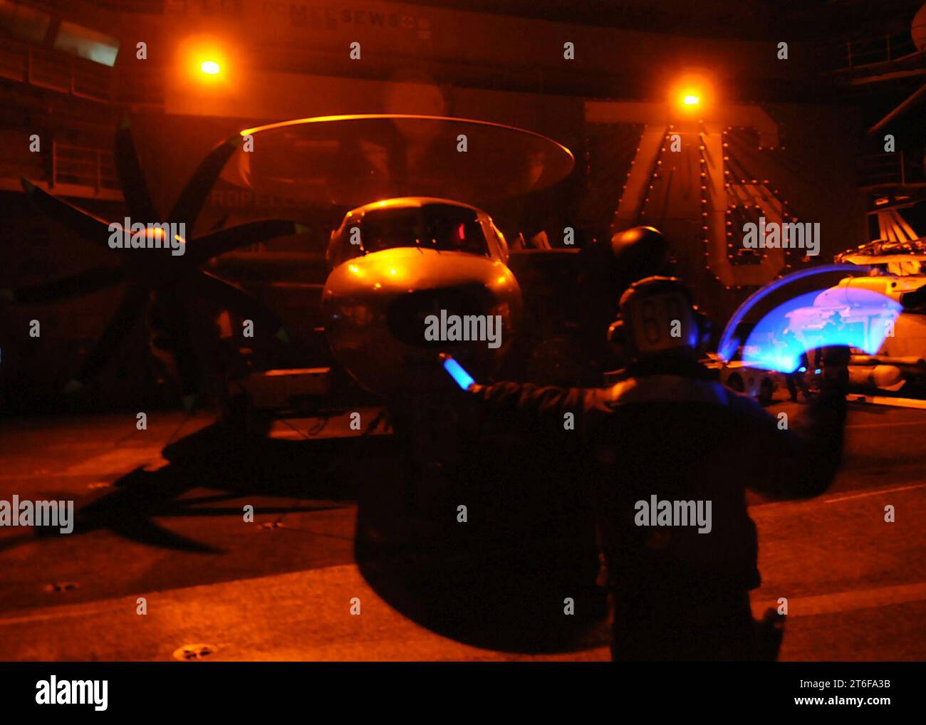 USS Ronald Reagan Action Stock Photo - Alamy