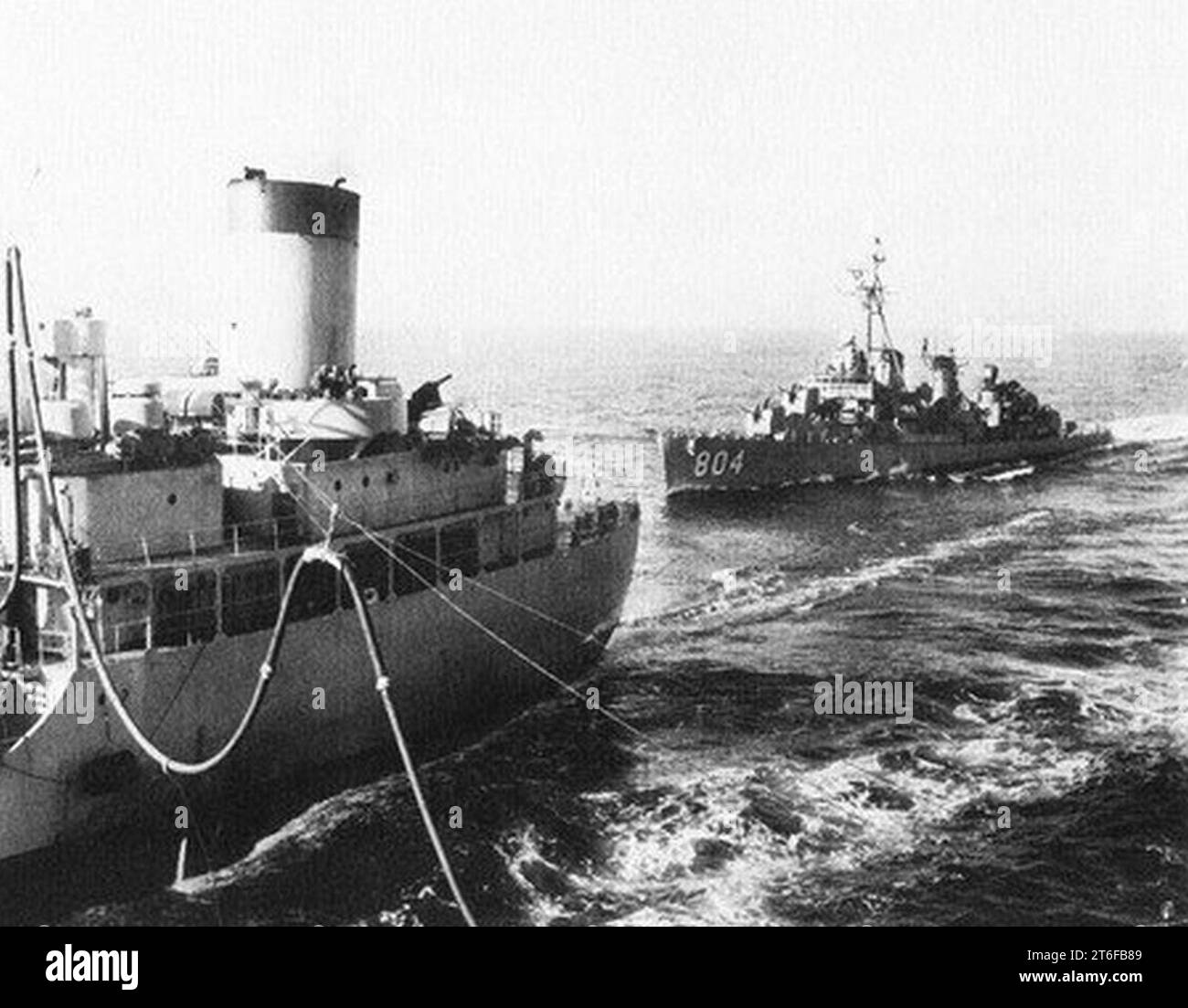 USS Rooks (DD-804) underway c1961 Stock Photo - Alamy