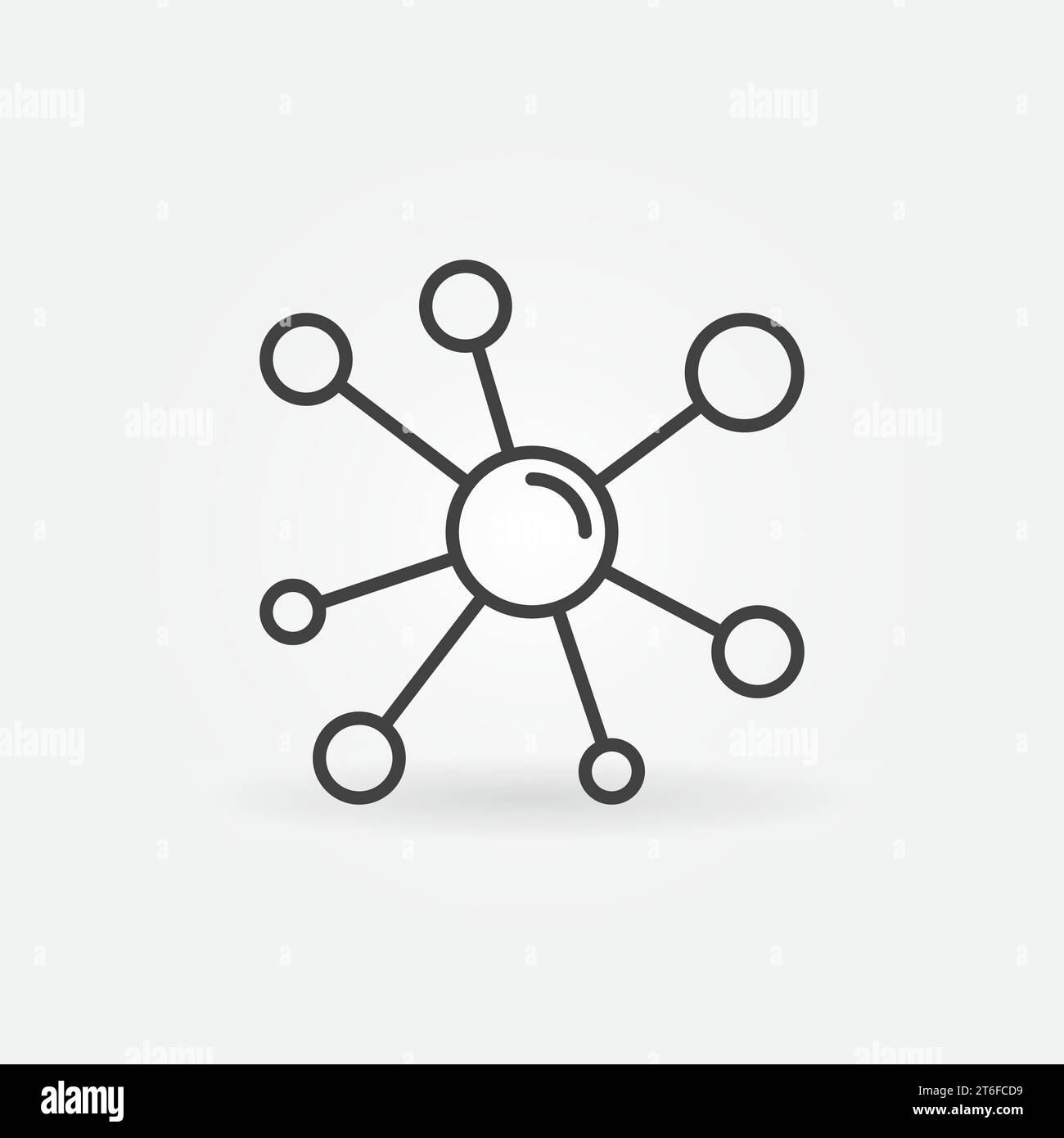 Chemistry Chemical Molecule Compound vector concept icon or sign in ...