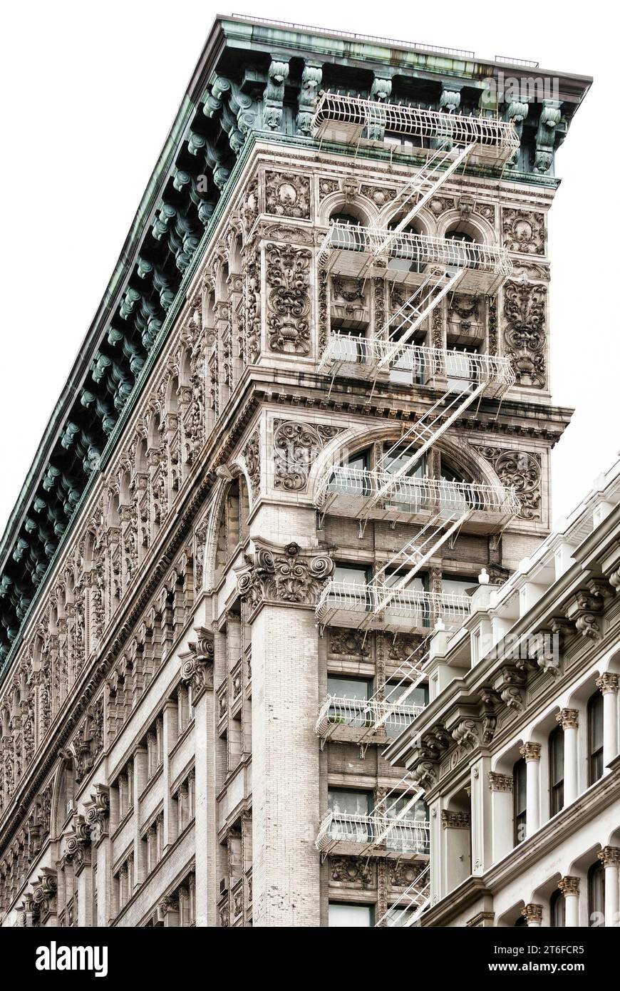 Cast Iron building, architecture, historical, fire escape, cast iron ...
