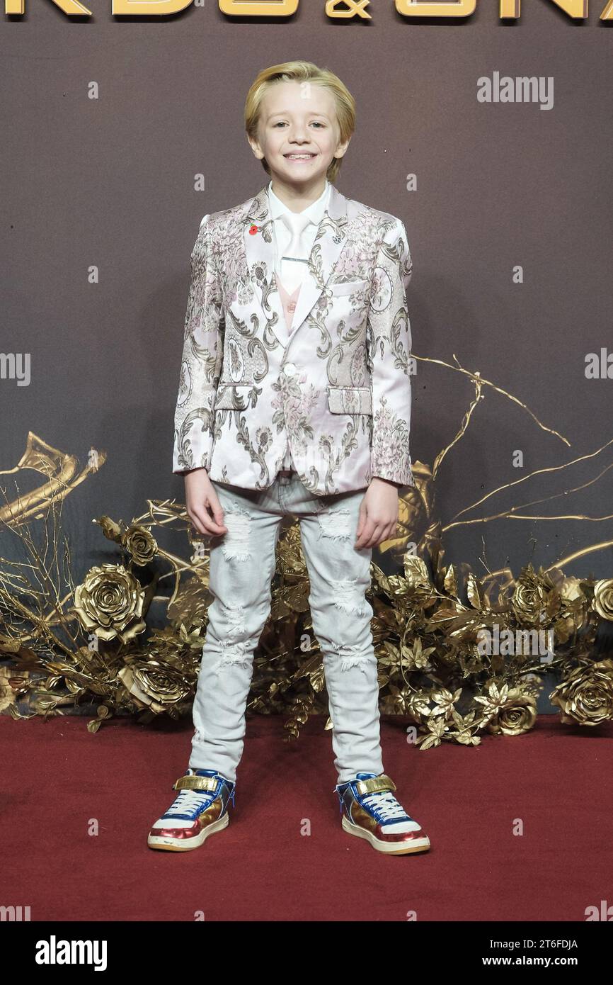 BFI IMAX, London, UK. 9th Nov, 2023. Dexter Sol Ansell photographed at ...