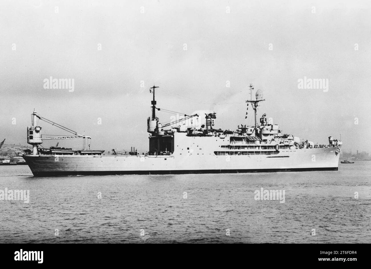 USS Salisbury Sound (AV-13) in June 1953 Stock Photo - Alamy