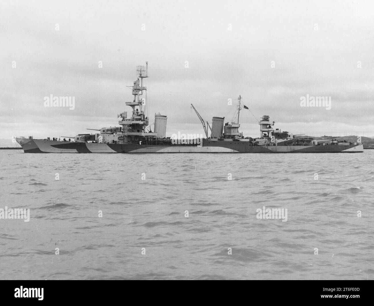 USS Salt Lake City (CA-25) off the Mare Island Naval Shipyard ...