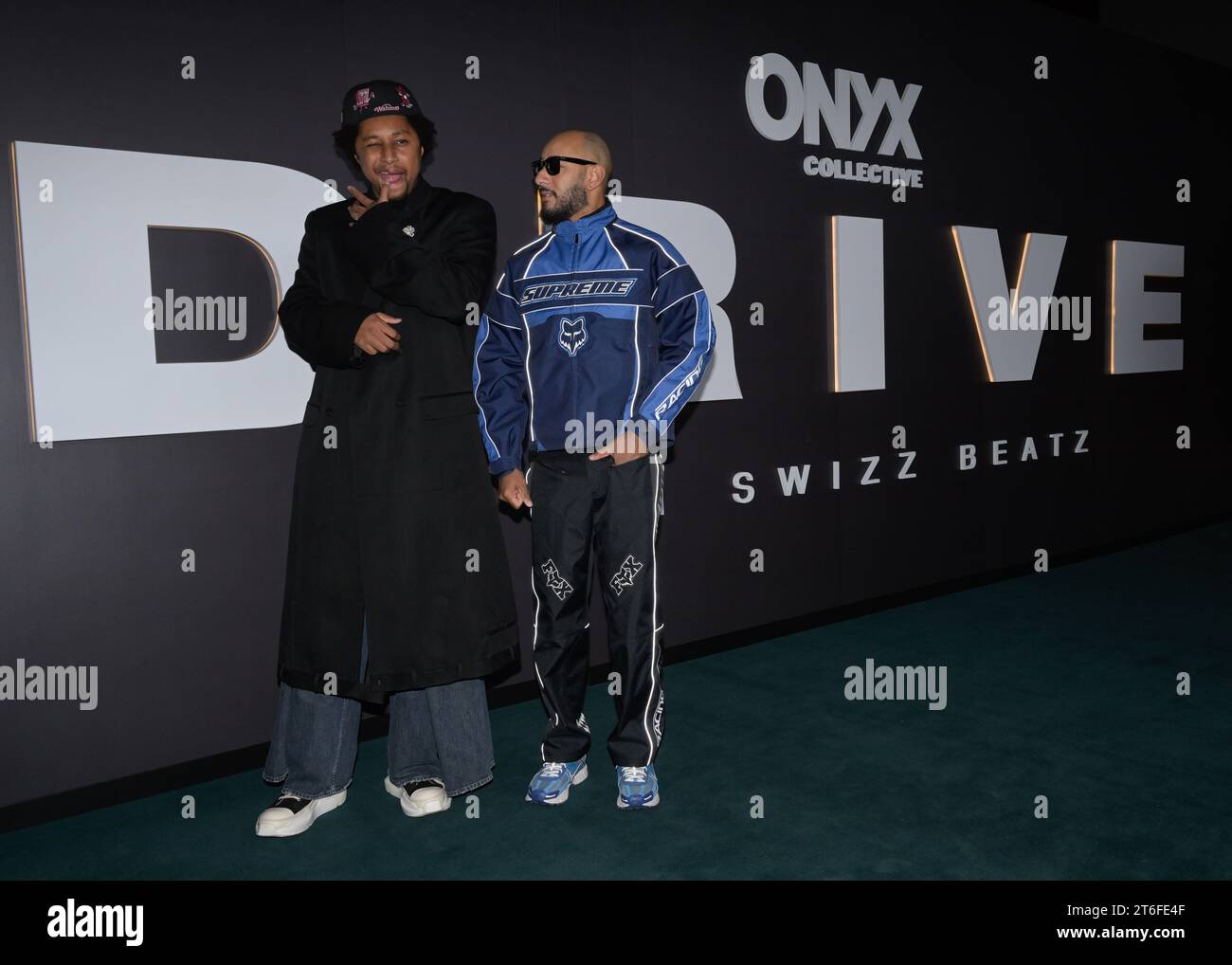 Los Angeles, California, USA. 09th Nov, 2023. Nasir Dean and Swizz ...