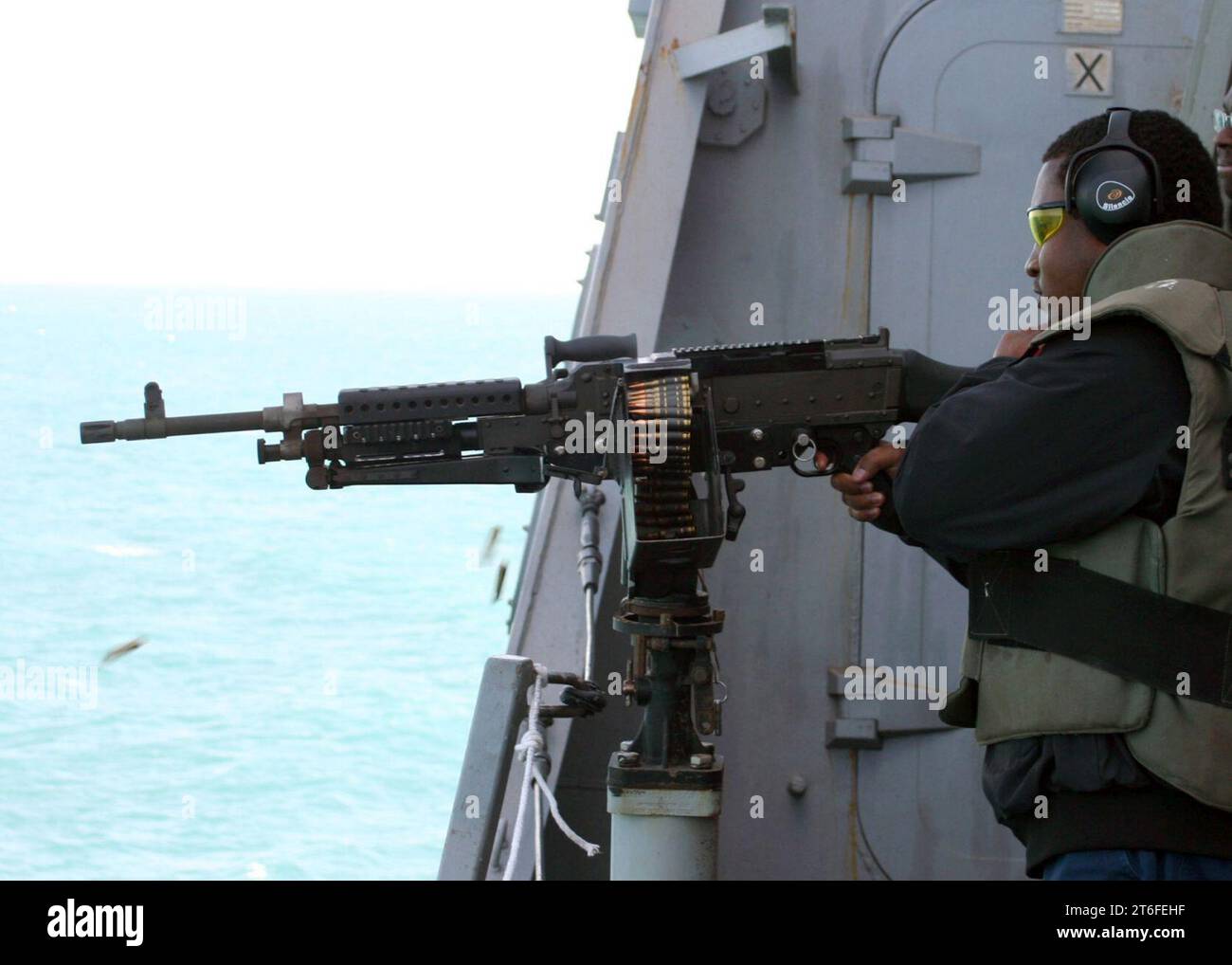 USS San Antonio live-fire training exercise Stock Photo - Alamy