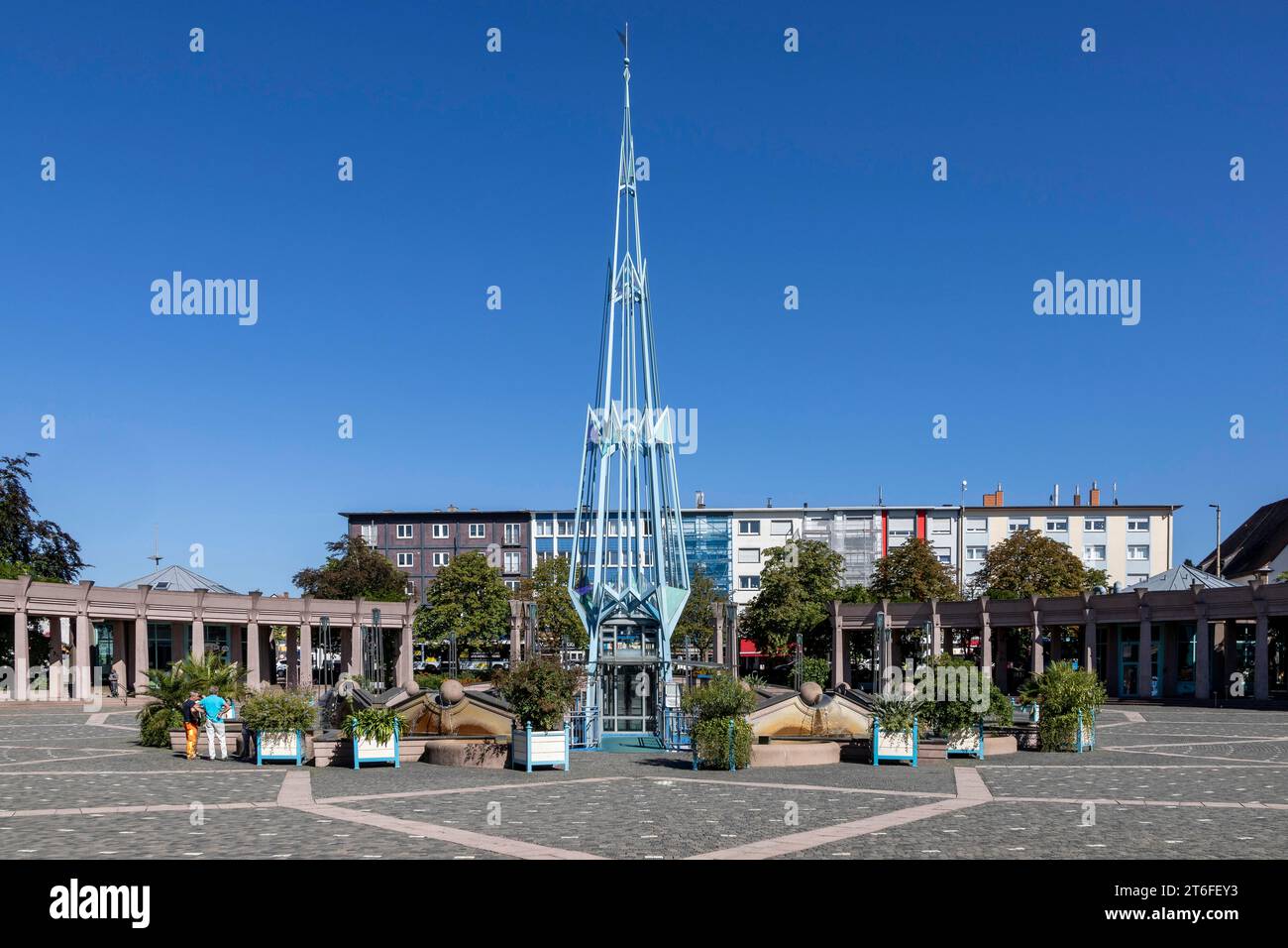 Parade ground on Exerzierplatzstrasse, Pirmasens, Rhineland-Palatinate ...