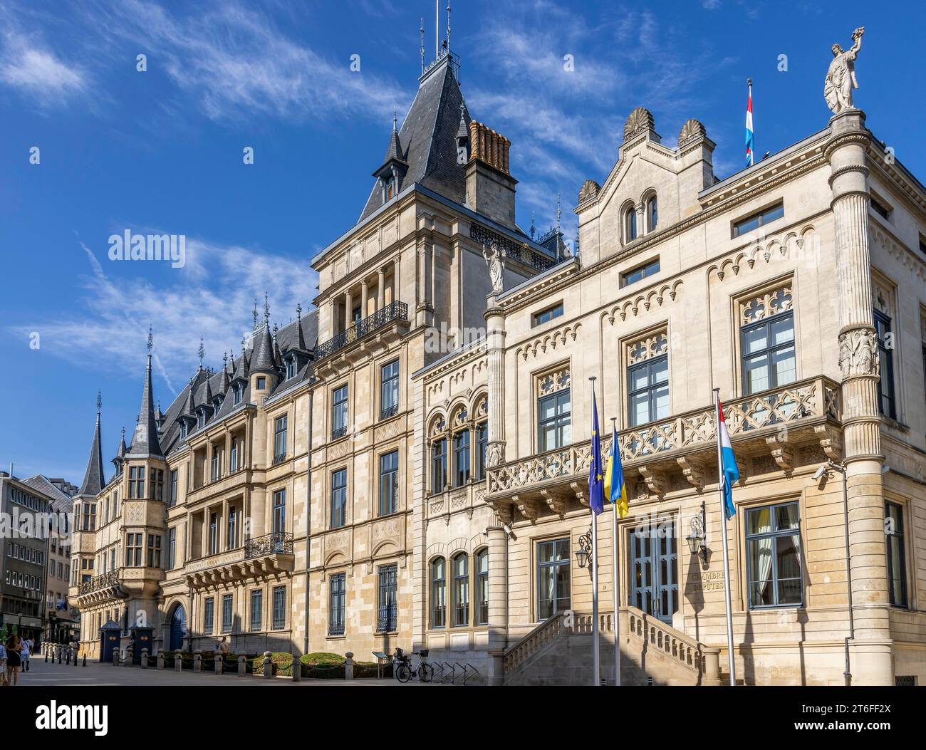 Grand Ducal Palace (Palais Grand-Ducal), residence of the Grand Duke of ...