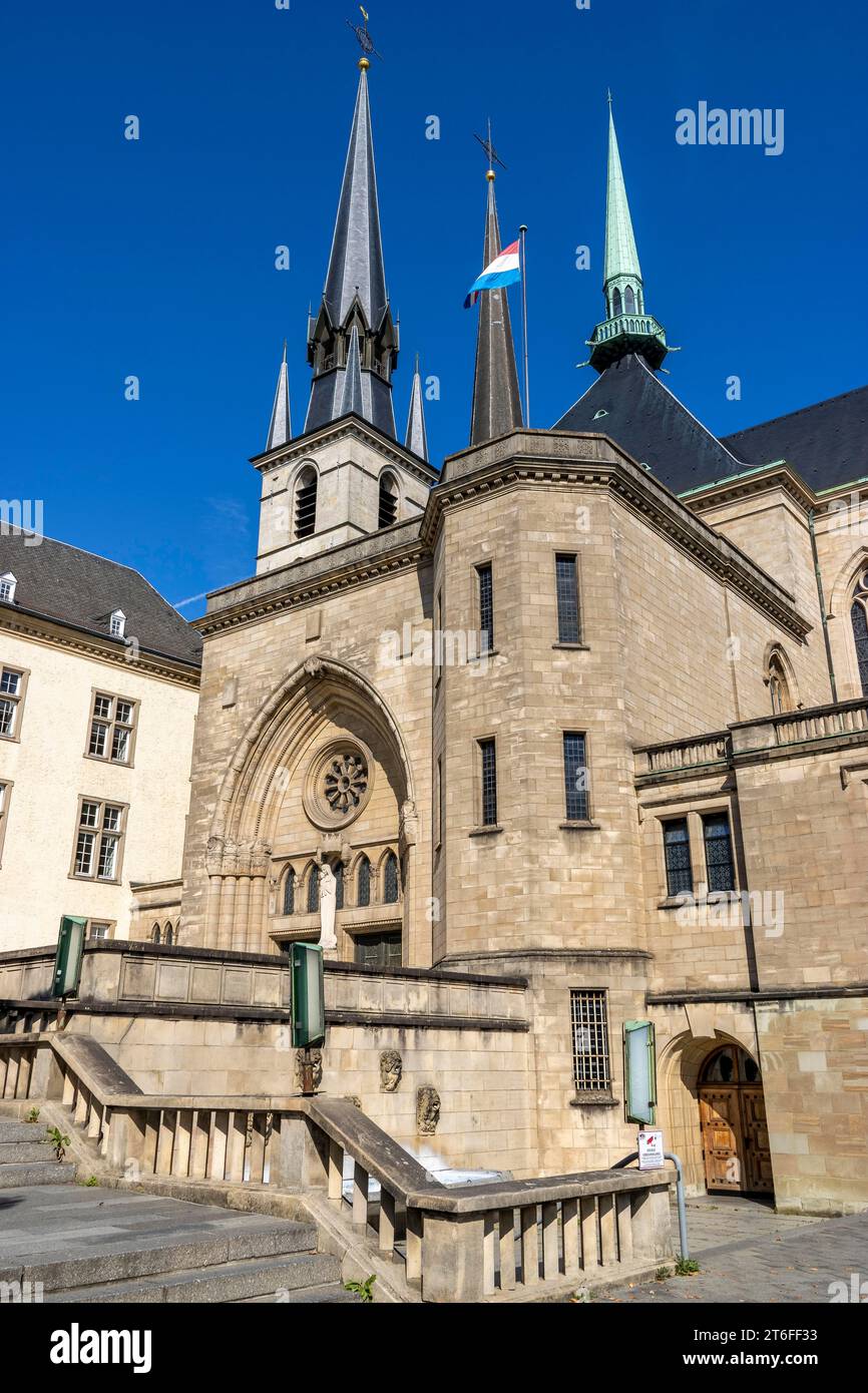 Cathedral of Our Lady of Luxembourg (Notre-Dame Cathedral), Luxembourg ...