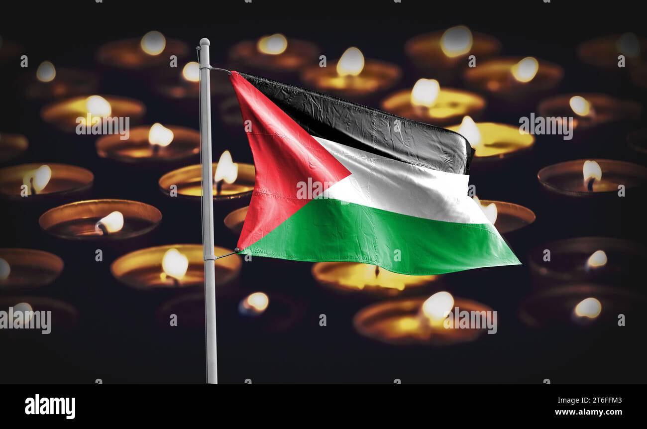 State of Palestine Flag of Palestine Stock Photo - Alamy