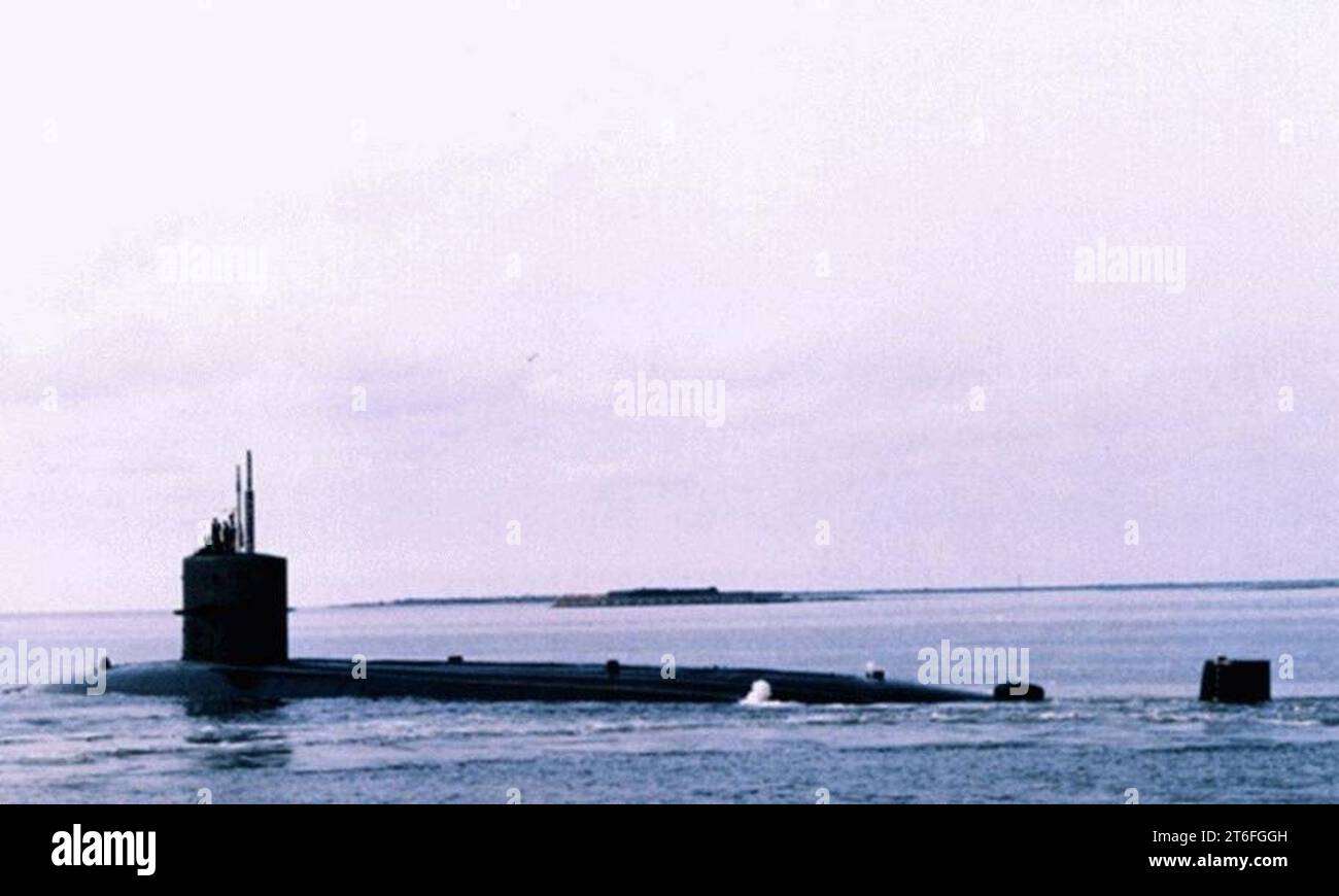 USS Sand Lance (SSN-660) at Charleston Stock Photo - Alamy