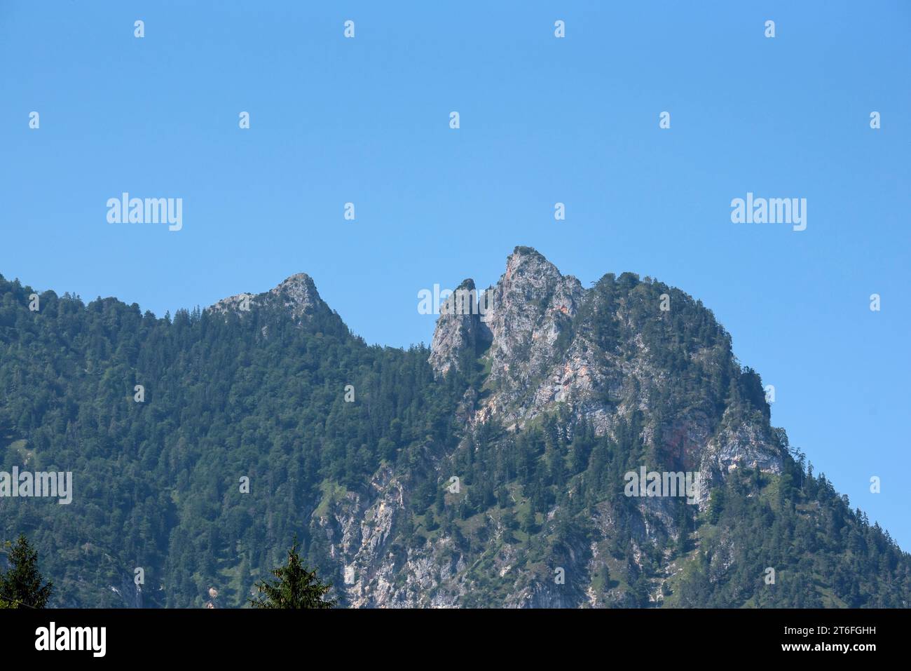 Sleeping witch, mountain ridge, which looks like a sleeping witch ...