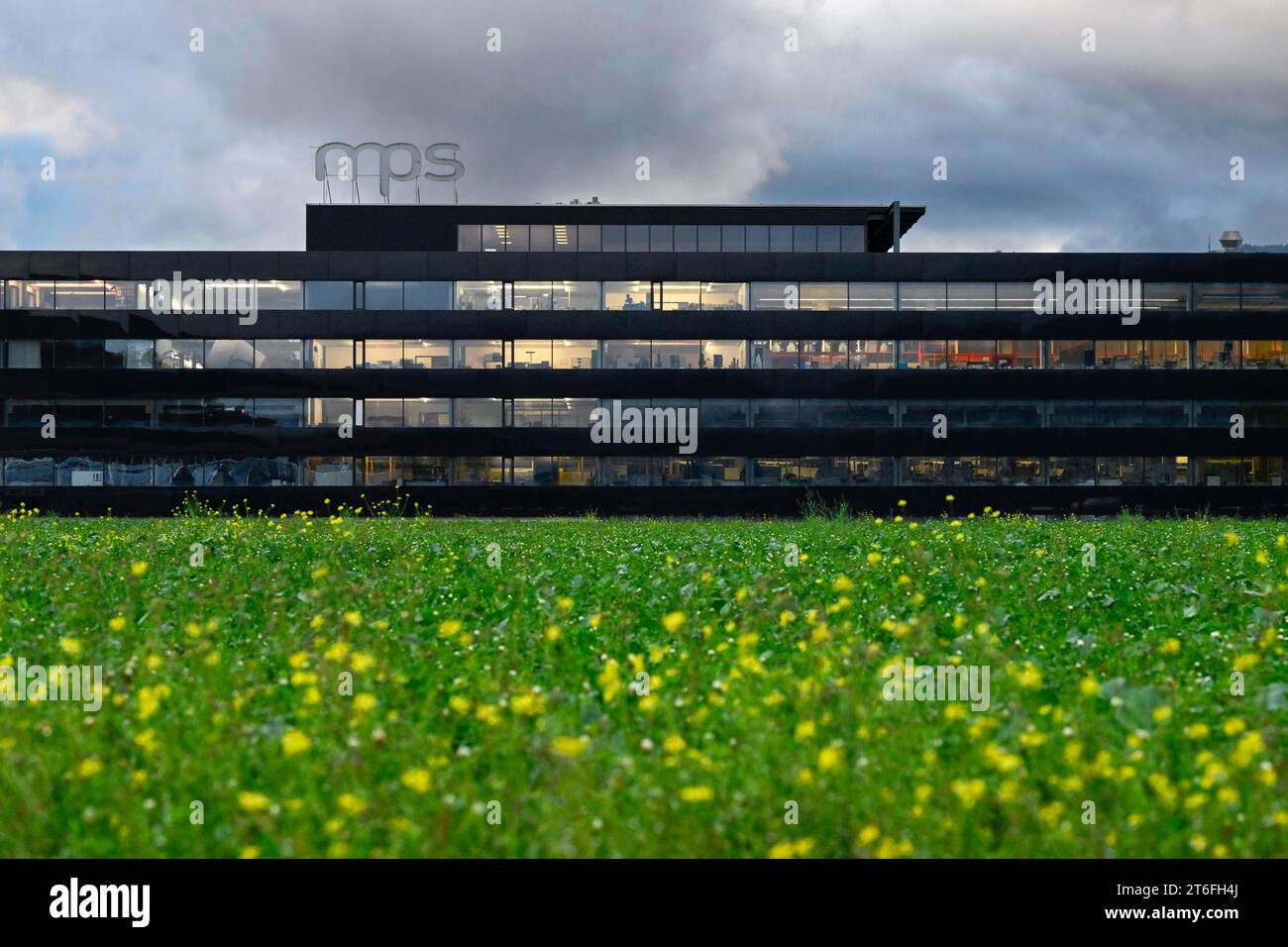 Company building mps Micro Precision Systems Stock Photo - Alamy