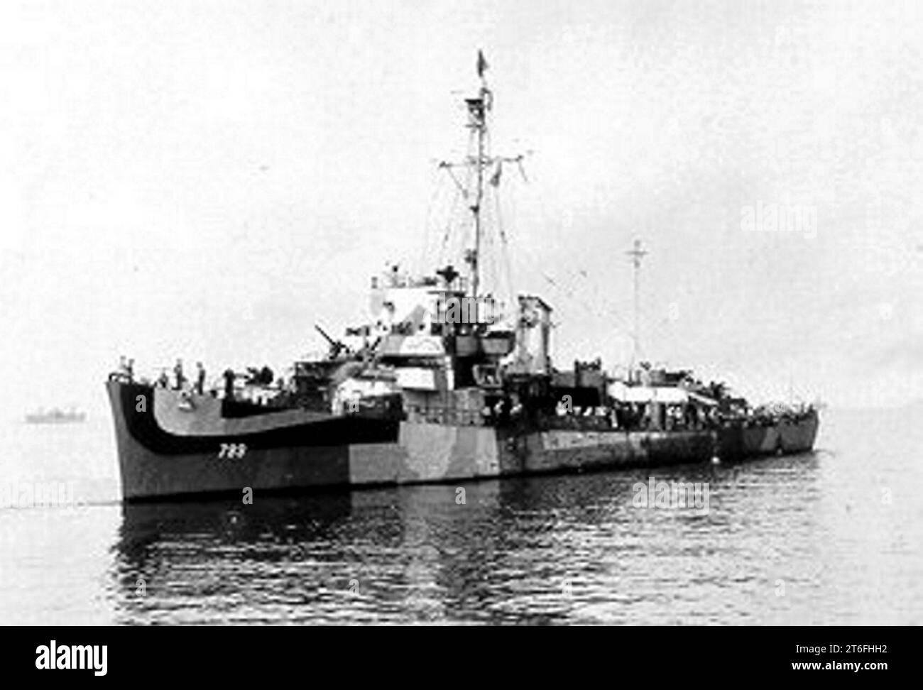 USS Scroggins (DE-799) underway, in December 1944 Stock Photo - Alamy
