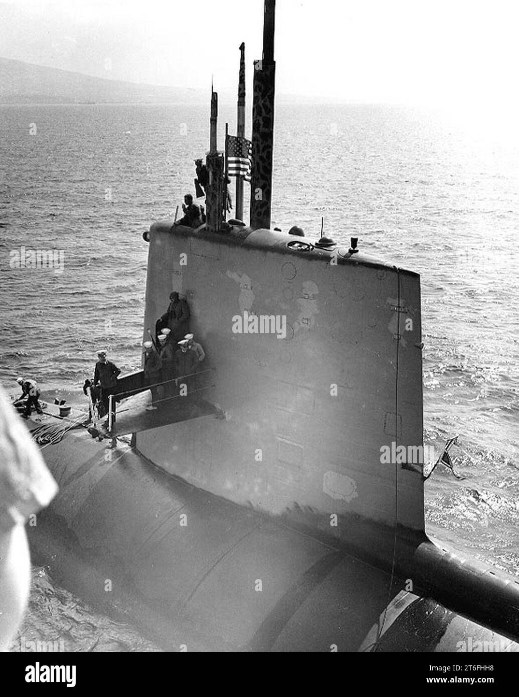 USS Scorpion sail Stock Photo - Alamy