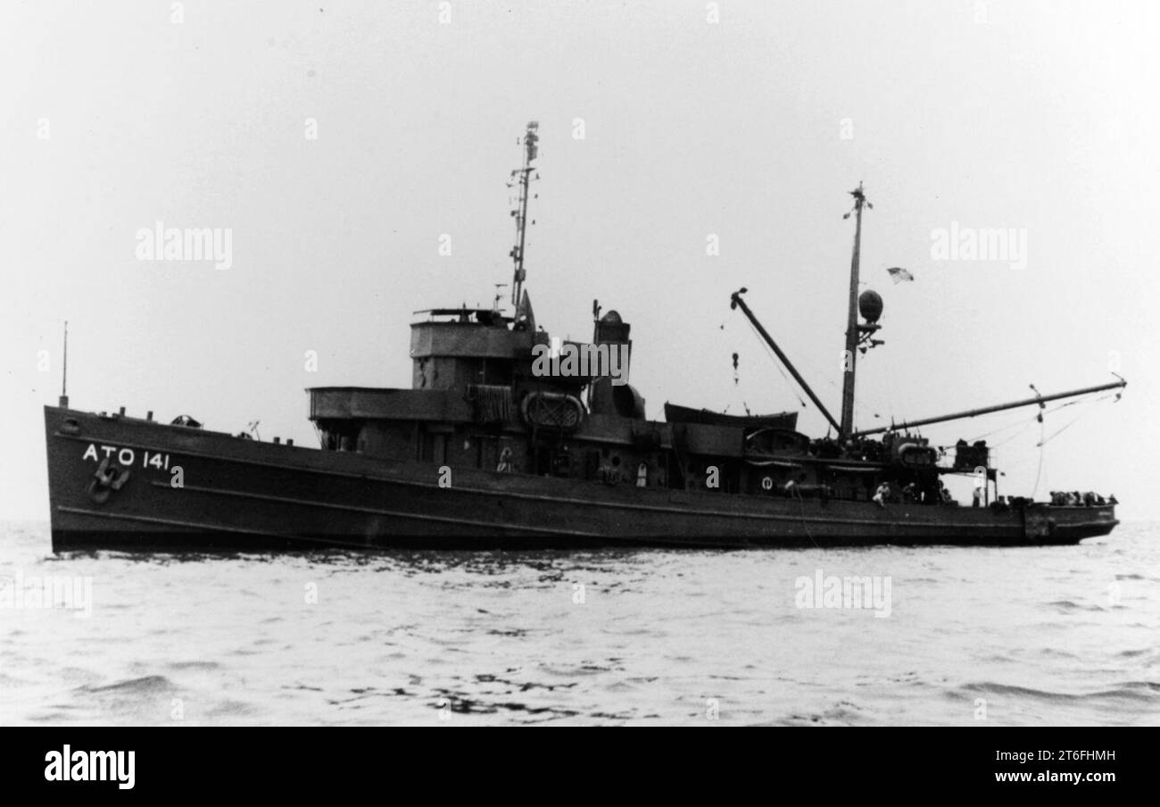 USS Seagull (ATO-141), circa in 1945-1946 Stock Photo - Alamy