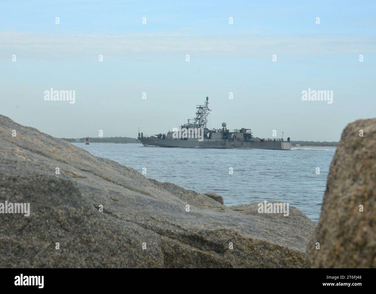 USS Shamal (PC-13) returns to Mayport on 2 August 2016 Stock Photo - Alamy