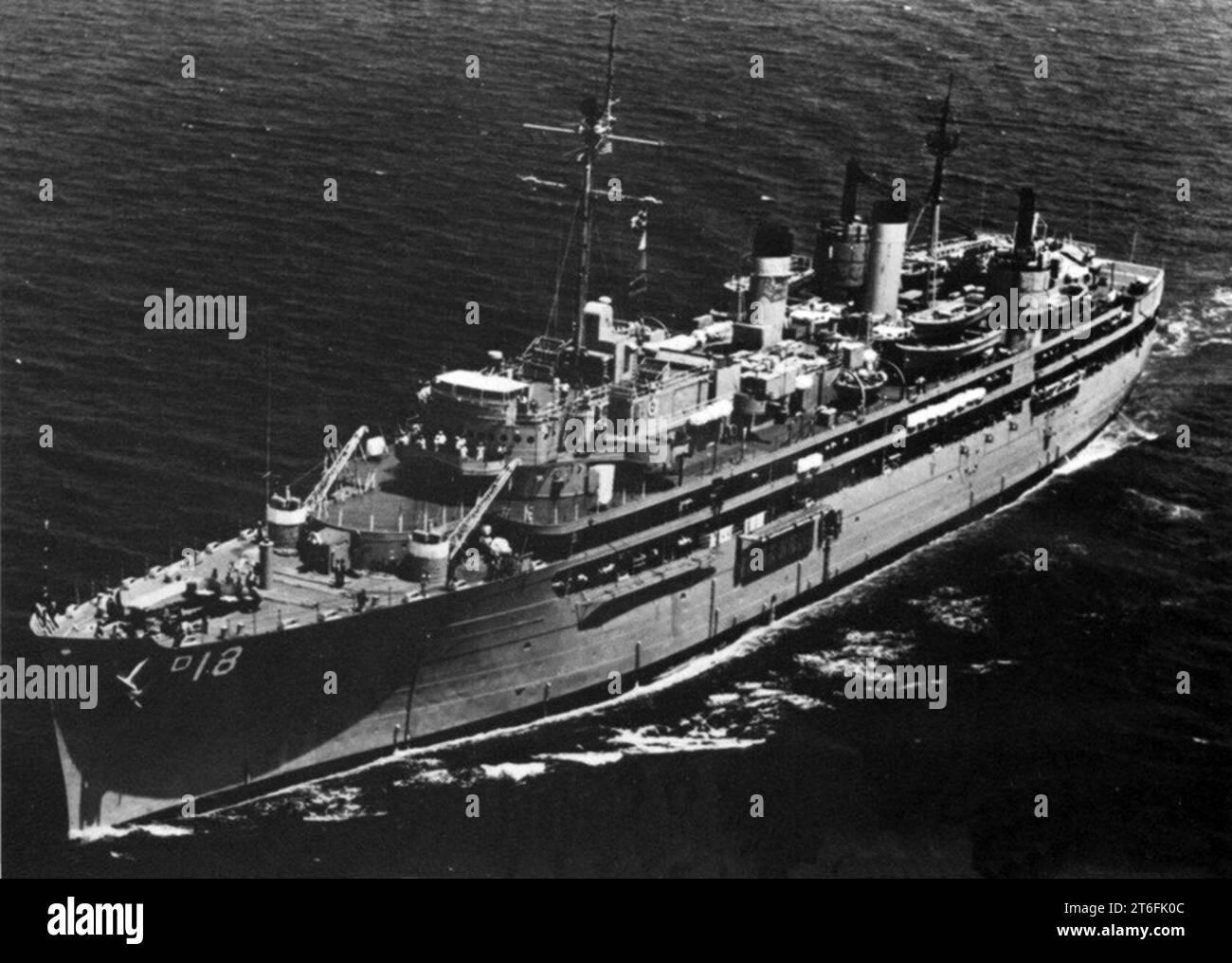 USS Sierra (AD-18) underway in 1982 Stock Photo - Alamy