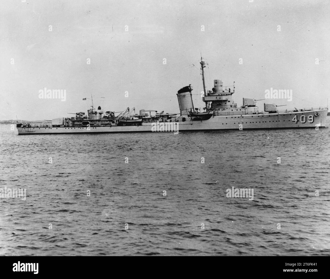 USS Sims (DD-409) - 19 Stock Photo - Alamy