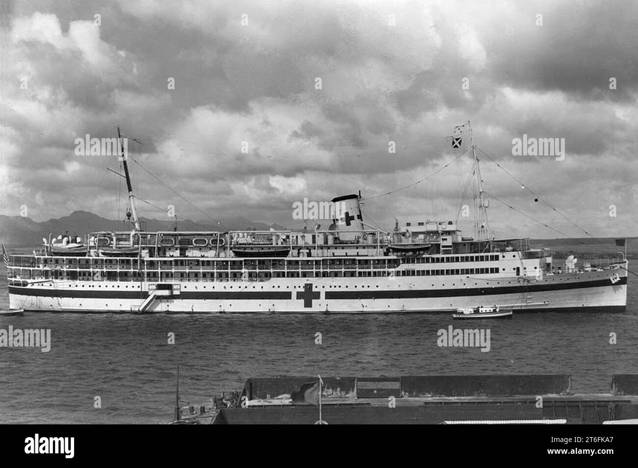 USS Solace (AH-5) in 1941 Stock Photo - Alamy