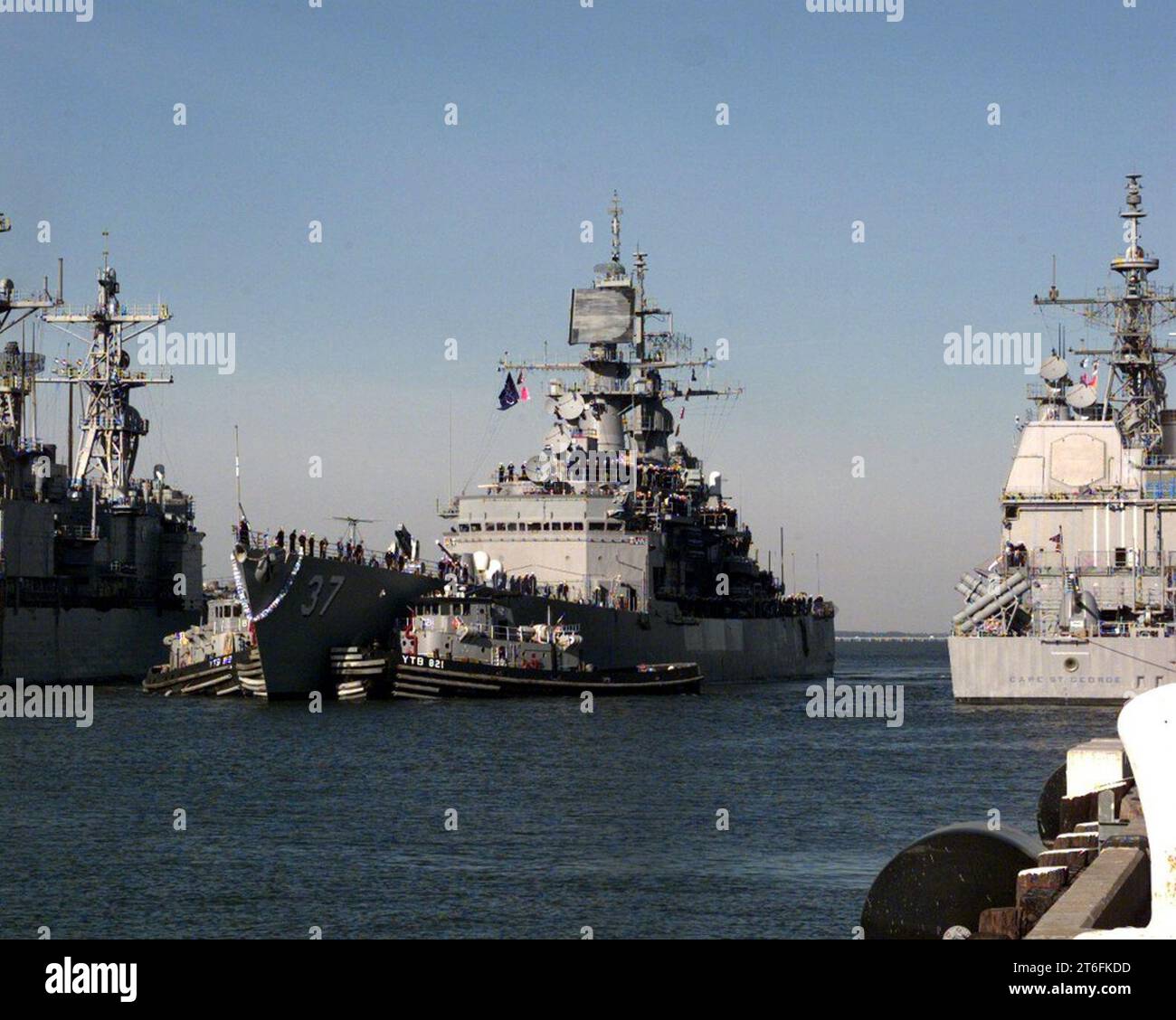 USS South Carolina after Southern Watch Stock Photo - Alamy