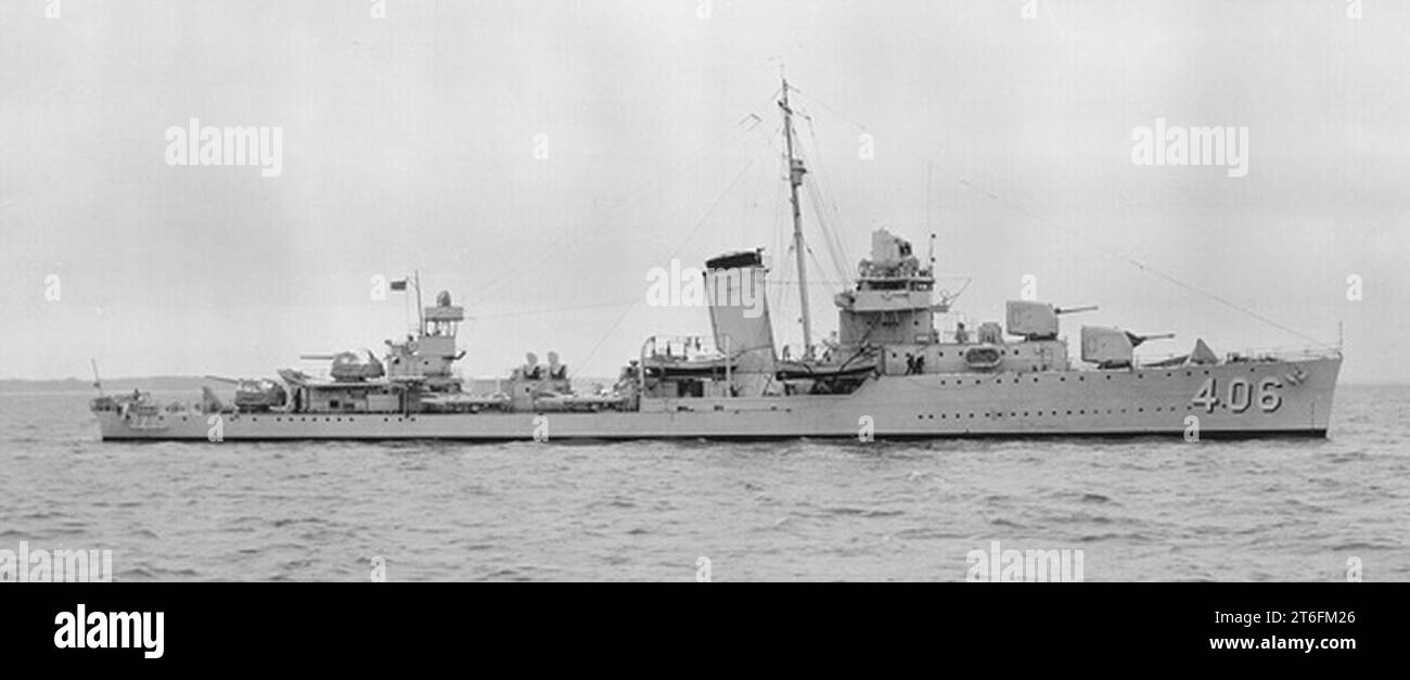USS Stack (DD-406) before World War II Stock Photo - Alamy