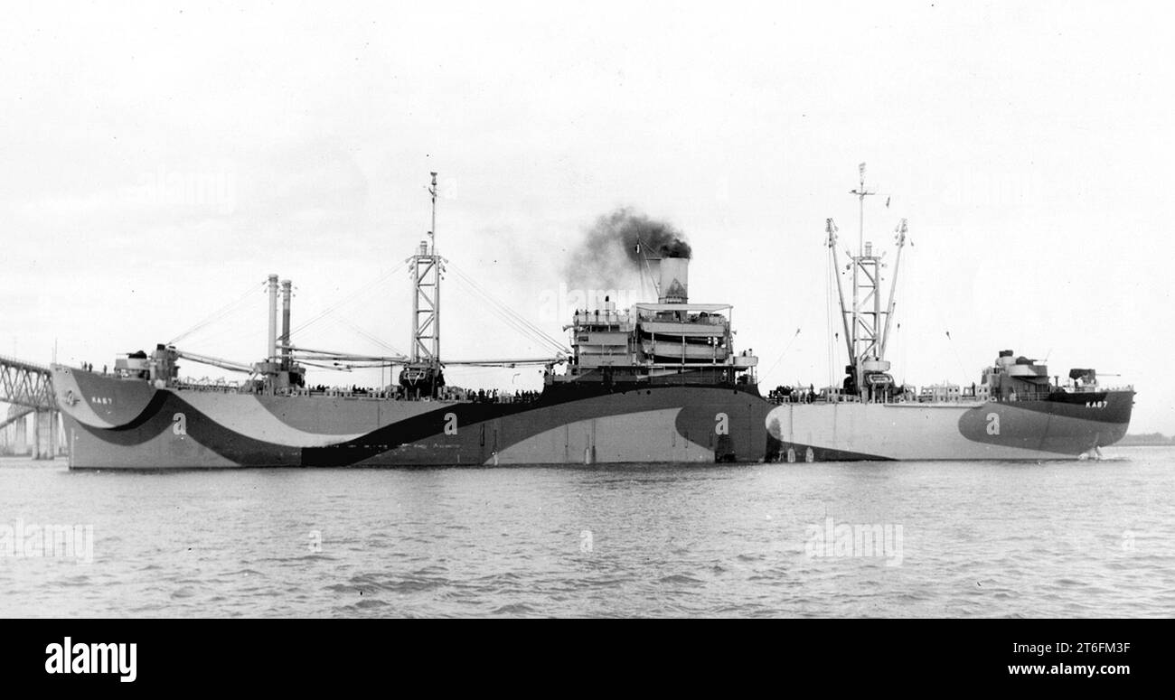USS Starr (AKA-67) at Charleston, South Carolina (USA), on 1 November ...