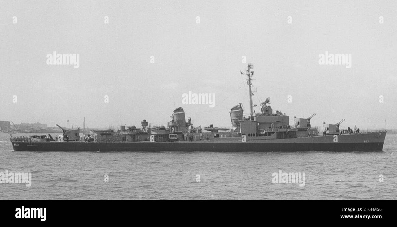 USS Steinaker (DD-863) in 1945 Stock Photo - Alamy